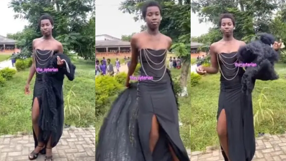 Student from Mfantsiman Girl SHS Displays Amazing Design for WASSCE ...