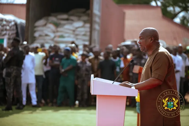 President Mahama Unveils Bold "Feed Ghana Programme"