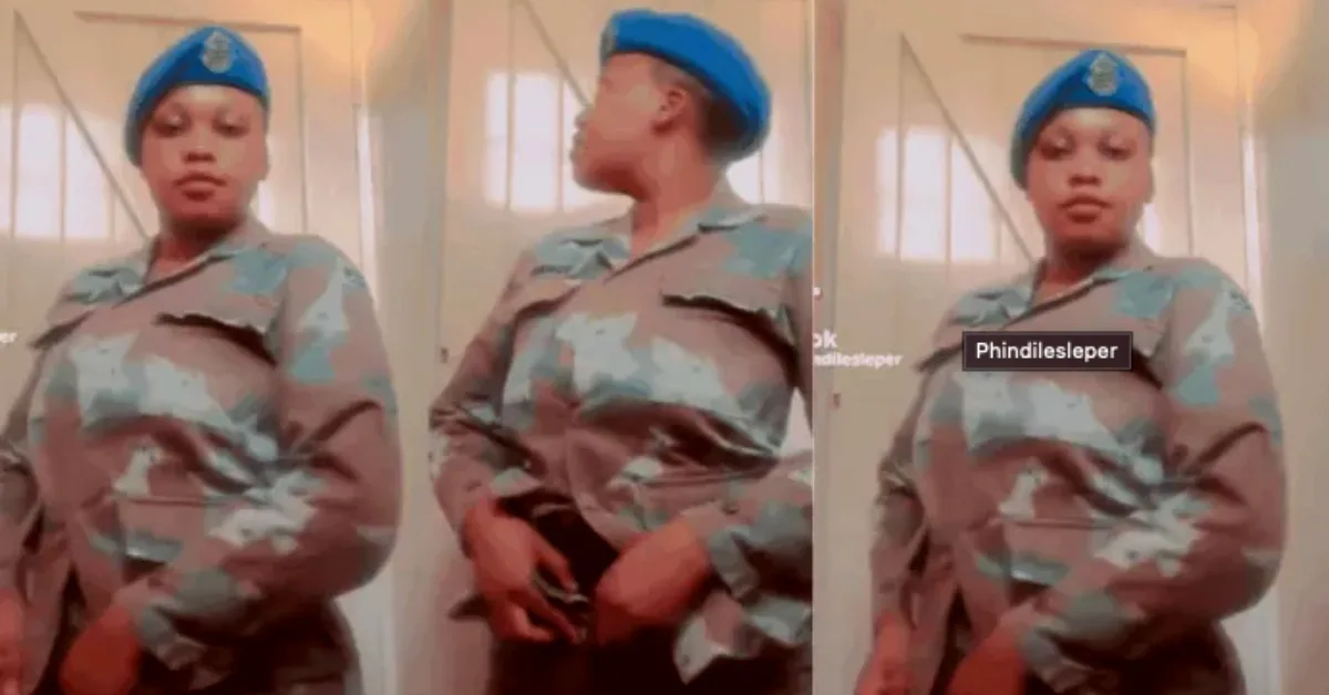 Female Soldier Dismissed After Undressing in Viral TikTok Video - Ghnewslive